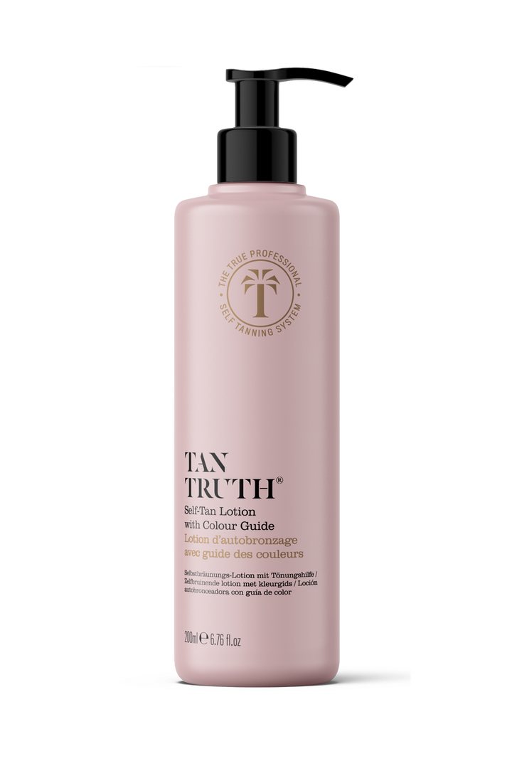 Self Tan Lotion with Colour Guide | Medium Tanning Cream | Tan Truth ...
